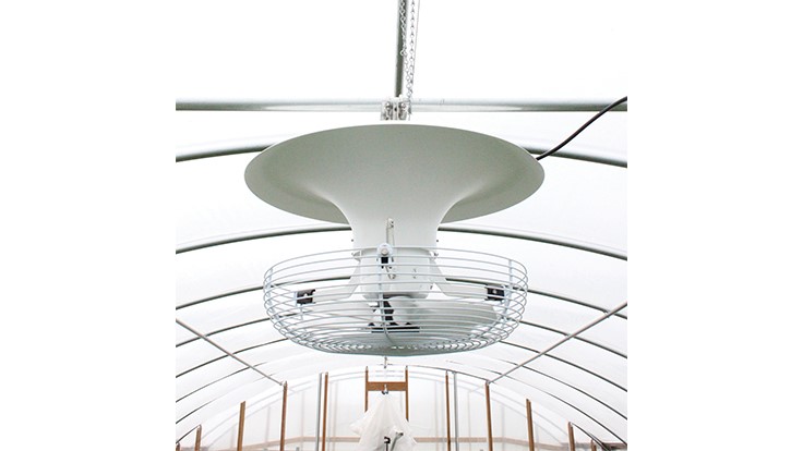 Vertical Air Flow (VAF) Fan - Greenhouse Management